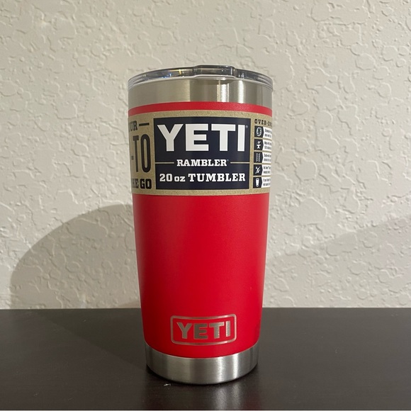 Yeti | Other | New Yeti Rambler Rescue Red 2 Oz Tumbler With Magslider ...